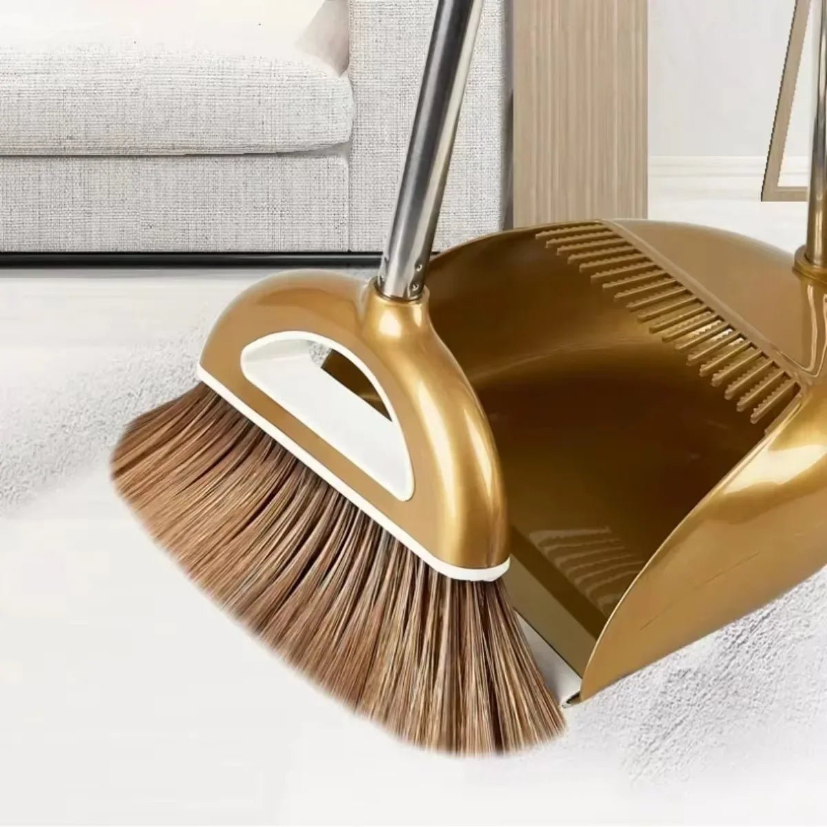 CleanSweep | Efficient Lightweight Broom and Dustpan Cleaning Set