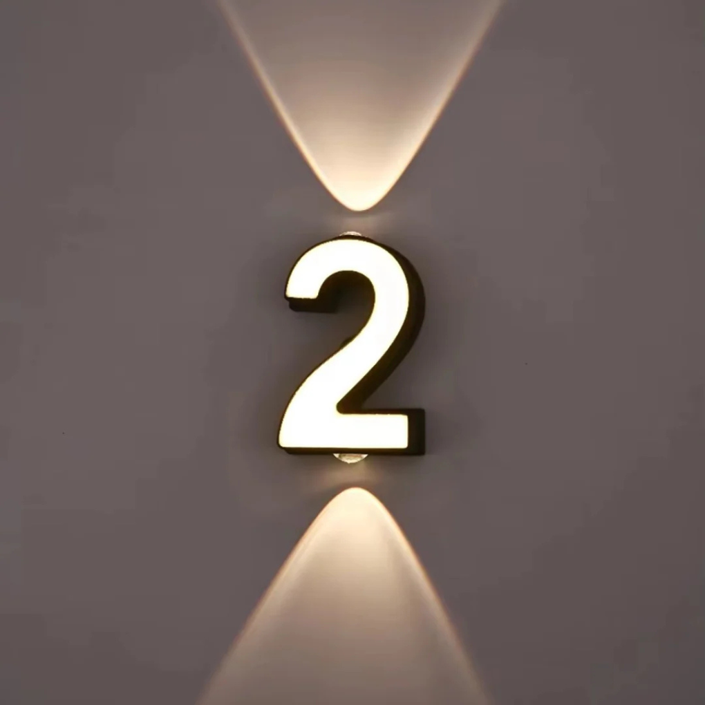 IllumiHouse | Stylish Illuminated LED House Numbers for Visibility