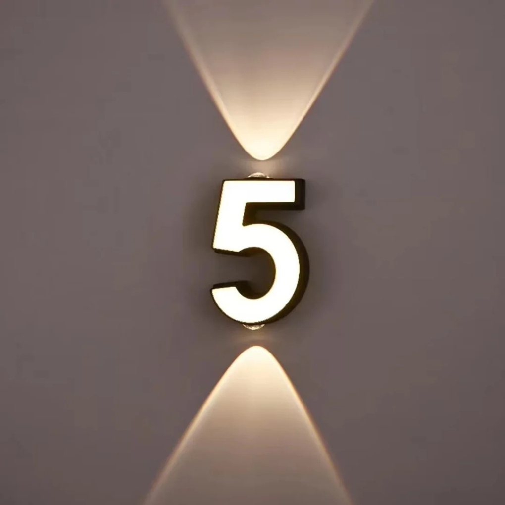 IllumiHouse | Stylish Illuminated LED House Numbers for Visibility
