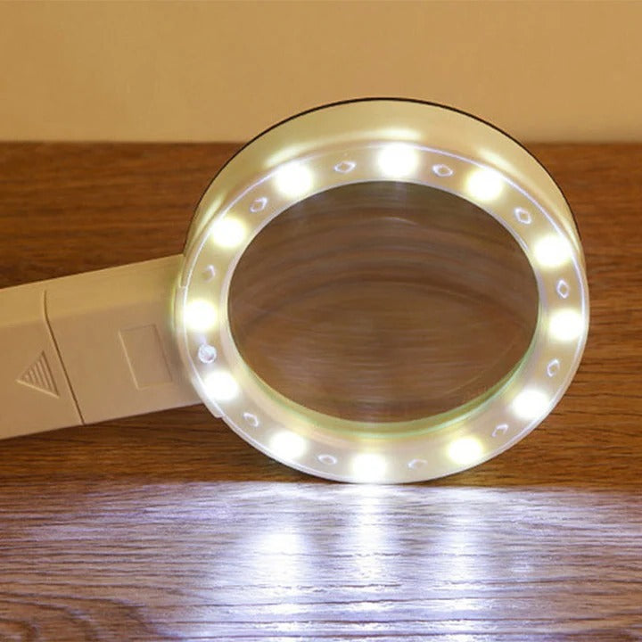 Luminex | Precision 30X LED Magnifying Glass with Light for Detailed ...